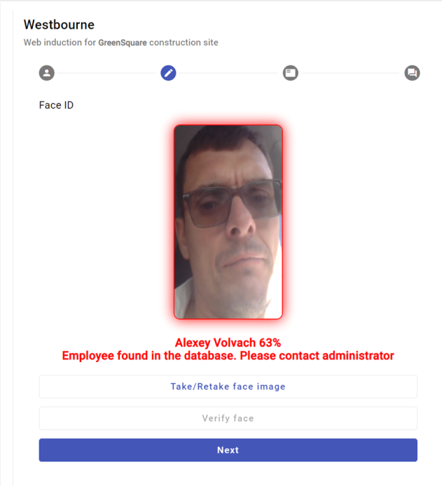 Facial Recognition - User manual